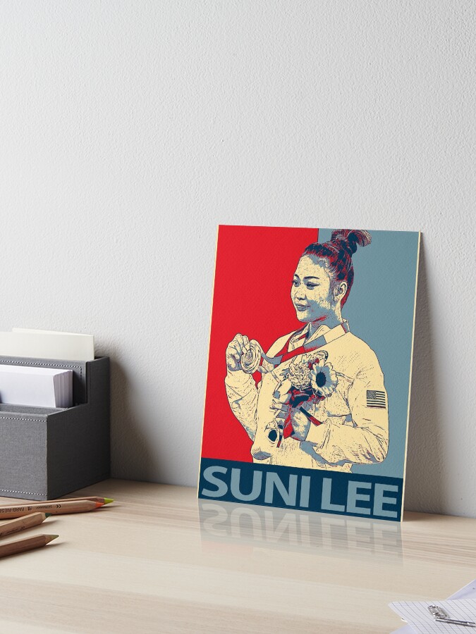 "Suni Lee" Art Board Print for Sale by KaraGrey | Redbubble