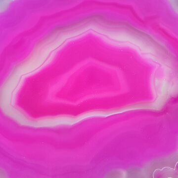 "Hot Pink agate geode. Bright pink Close up Crystal photography ...