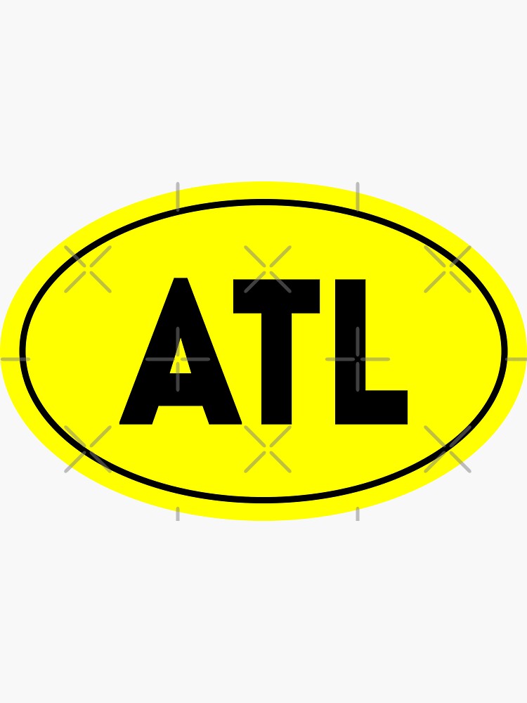 "ATL - Atlanta Airport Code. Flying, travel and pilot souvenir ...