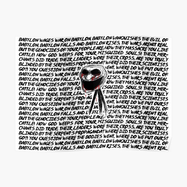 "Trollge meme scary artwork" Poster for Sale by TheGreaterTimes | Redbubble