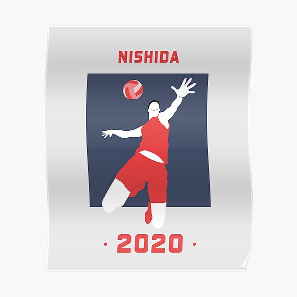 Póster «NISHIDA 2020 (voleibol de los Juegos Olímpicos de Tokio)» de ...