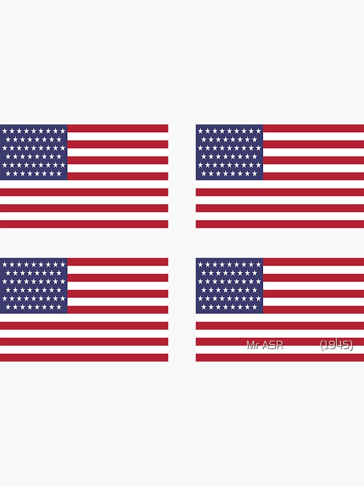  American Flag 2x2 Sticker For Sale By MrASR Redbubble