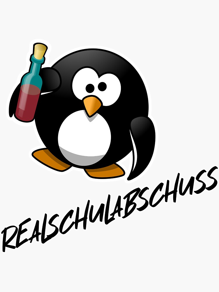 Pegatina «Certificado de finalización de Realschule | madurez media | Abandono escolar» de ...