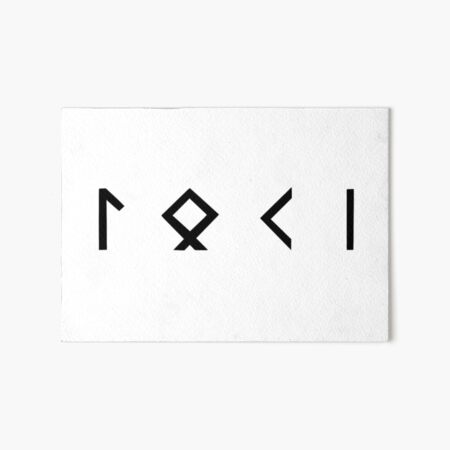 "Loki Runes " Art Board Print for Sale by lowkeydaisy | Redbubble