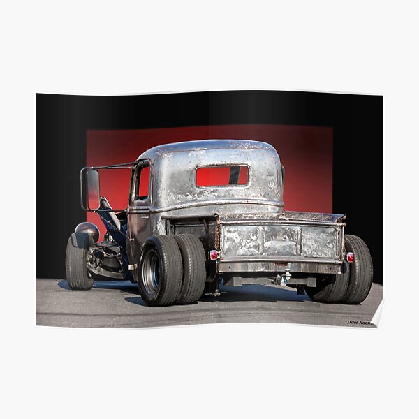 "Risky 'Rat Rod' Business II" Poster by DaveKoontz | Redbubble