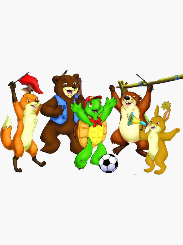 "franklin the turtle character" Sticker for Sale by Reo12 | Redbubble