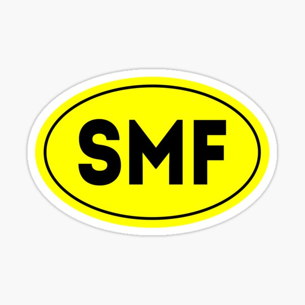 "SMF - Sacramento Airport Code. Flying, travel and pilot souvenir ...