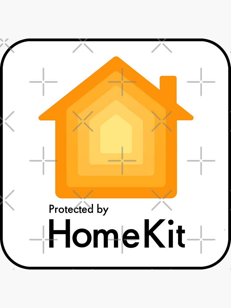 "Protected by HomeKit " Sticker for Sale by Tradeology | Redbubble