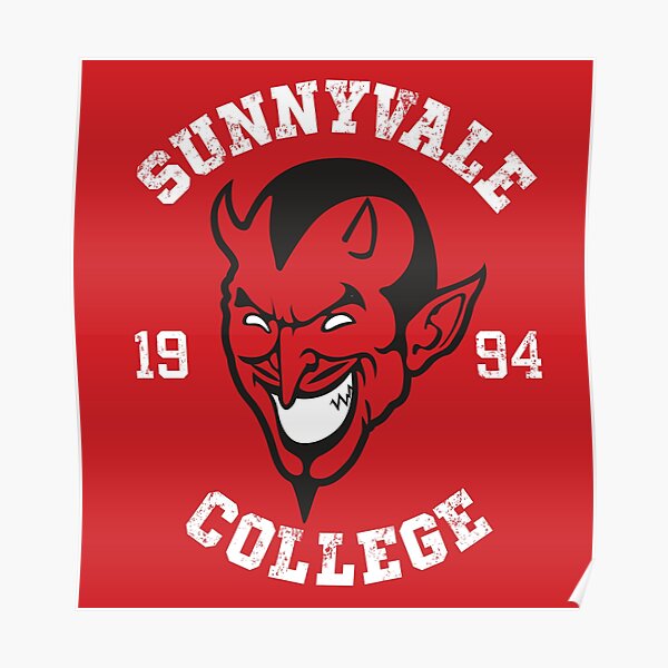 "Sunnyvale Red Devils - Fear Street 1994" Poster by Purakushi | Redbubble
