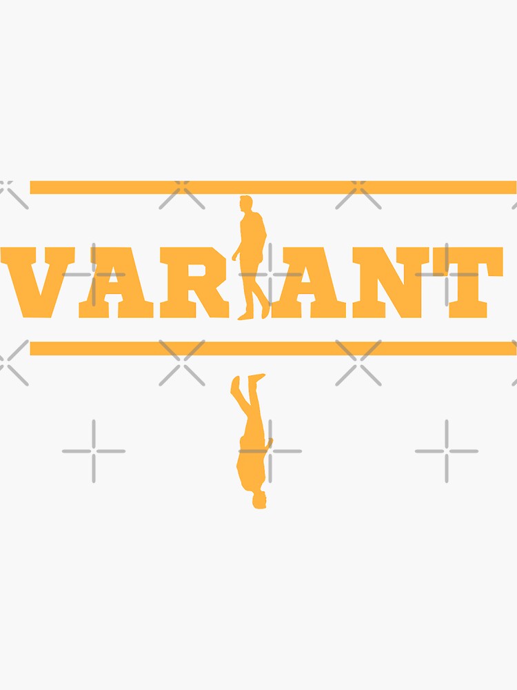"Variant Logo" Sticker by littlesoulzwear | Redbubble