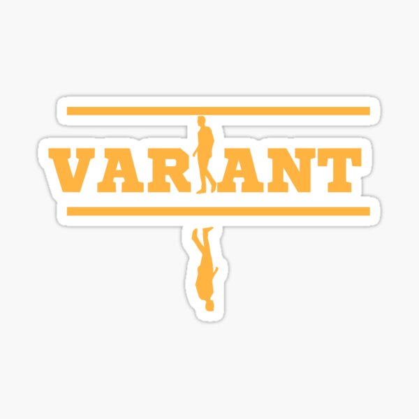 "Variant Logo" Sticker by littlesoulzwear | Redbubble