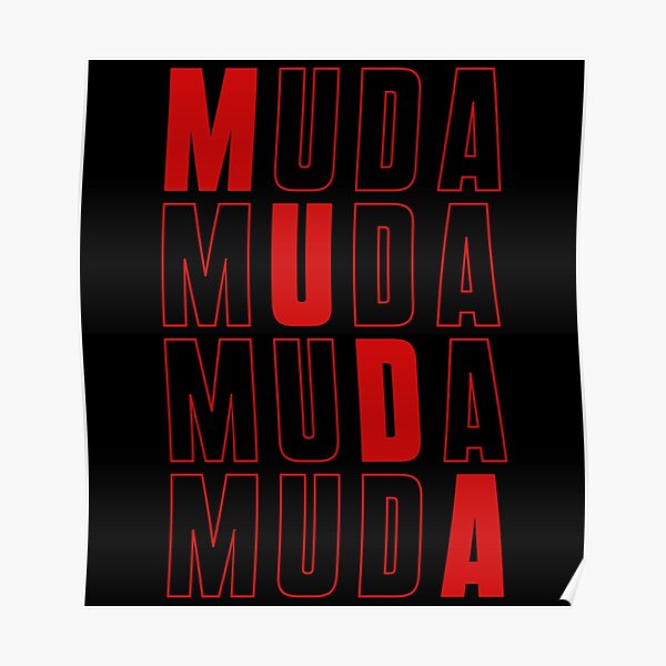 Muda Muda Muda Posters | Redbubble