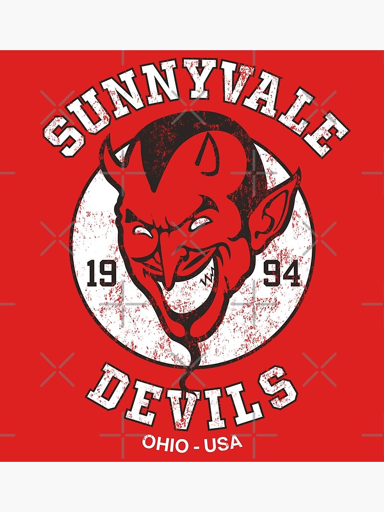 "Sunnyvale Red Devils Variant - Fear Street 1994" Poster for Sale by ...