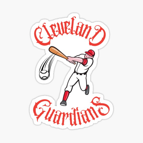 "Cleveland Guardians" Sticker for Sale by Calakan | Redbubble