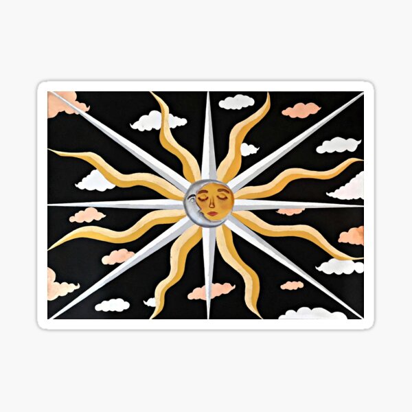"Celestial Unity" Sticker for Sale by Artemis-KM | Redbubble