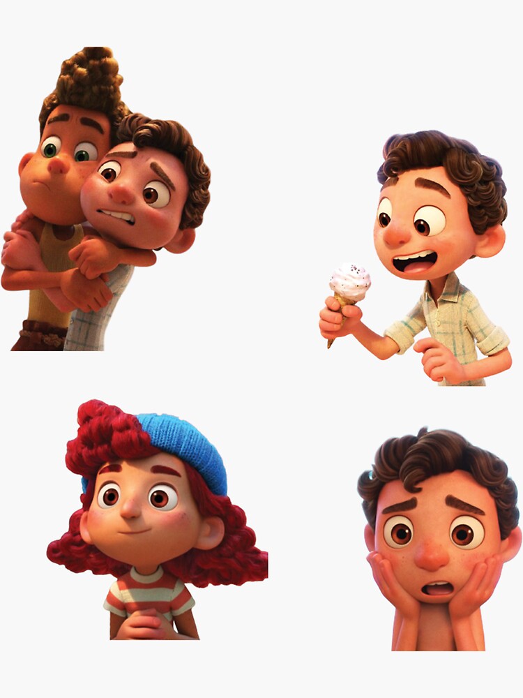 "LUCA stikers" Sticker for Sale by hayethig | Redbubble