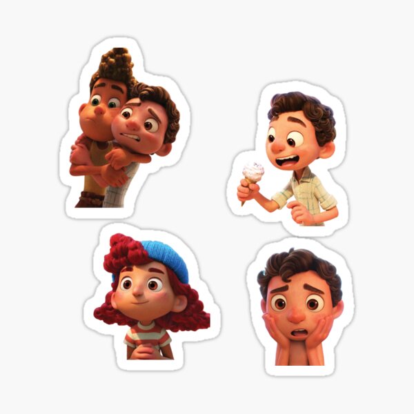 "LUCA stikers" Sticker for Sale by hayethig | Redbubble