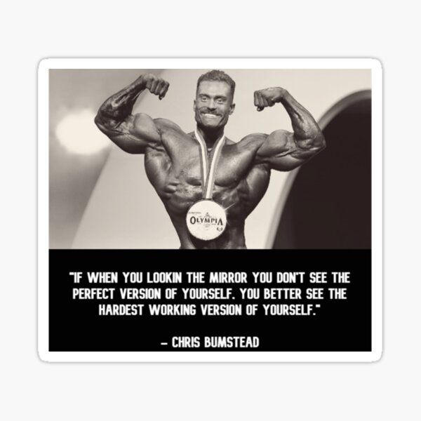 "Chris Bumstead - CBUM Scarf" Sticker for Sale by RainbowShoppes ...