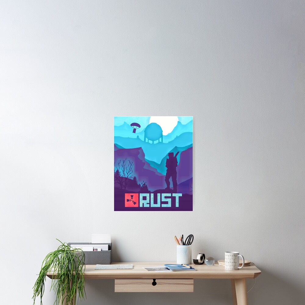 "Rust Game Poster" Poster for Sale by CTTDesigns | Redbubble