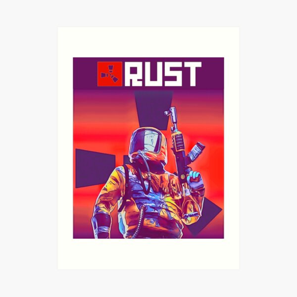 "Rust Game Poster" Art Print for Sale by CTTDesigns | Redbubble