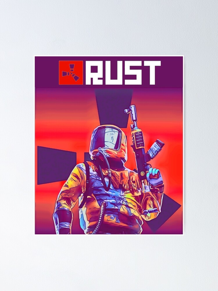 "Rust Game Poster" Poster for Sale by CTTDesigns | Redbubble