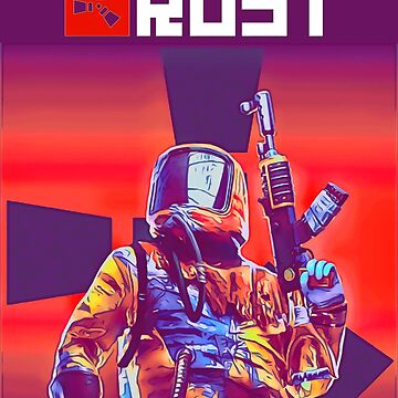 "Rust Game Poster" Art Print for Sale by CTTDesigns | Redbubble