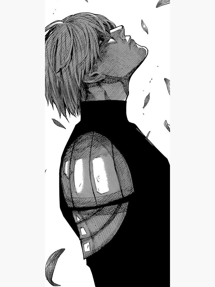 "Ken Kaneki Tokyo Ghoul Manga Panel" Sticker by aryryki-art | Redbubble