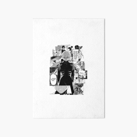 "Ken Kaneki Tokyo Ghoul Manga Panel" Art Board Print for Sale by ...