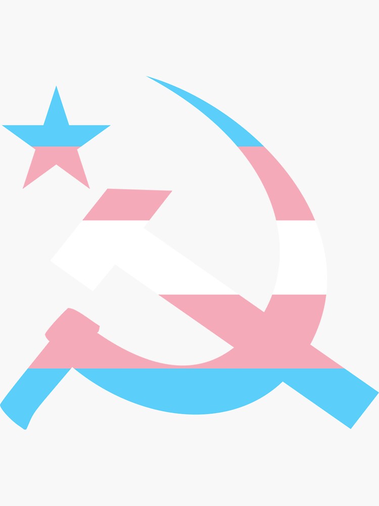 "Trans Communism" Sticker for Sale by KJCasey1982 | Redbubble