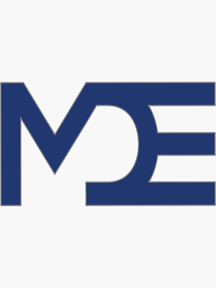 "MDE-Million dollar extreme text design" Sticker for Sale by suwii ...