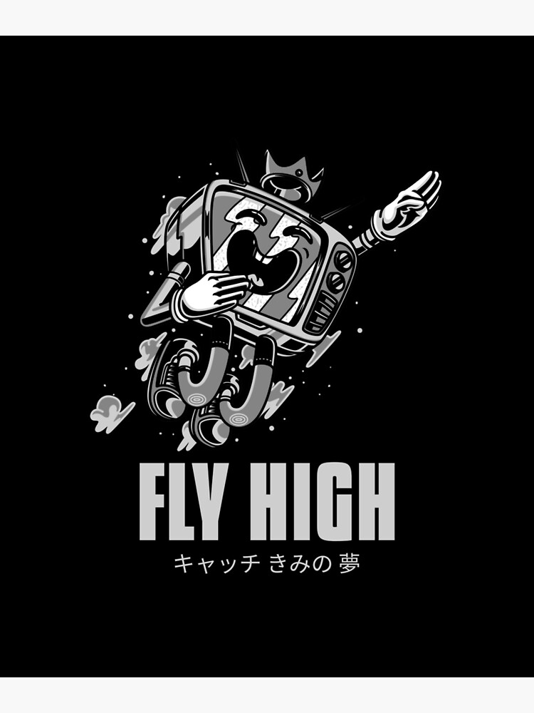 "Fly High Urban Themed Streetwear" Poster by Storopia | Redbubble