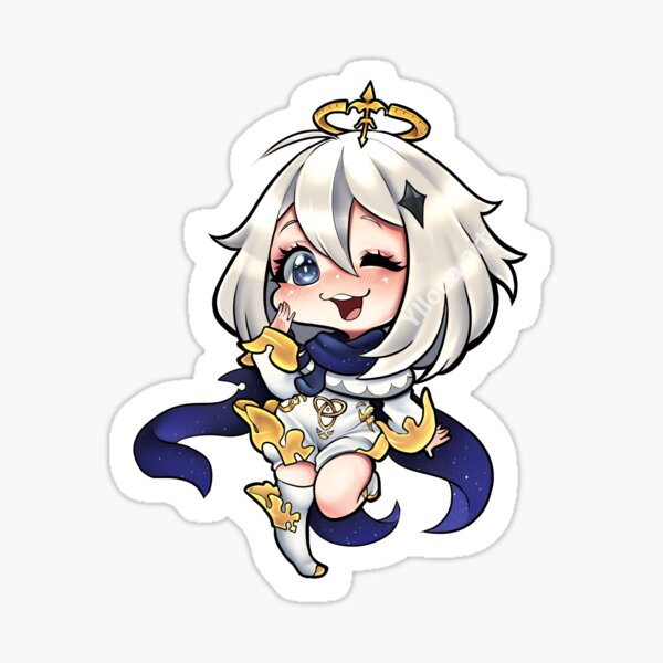 "Paimon sticker" Sticker for Sale by yllonaA | Redbubble