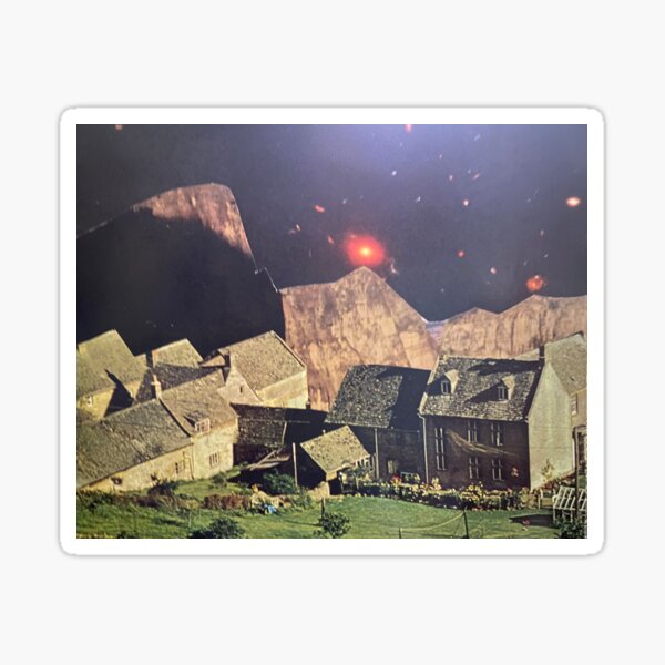 "Village" Sticker for Sale by MrsBeanArt | Redbubble