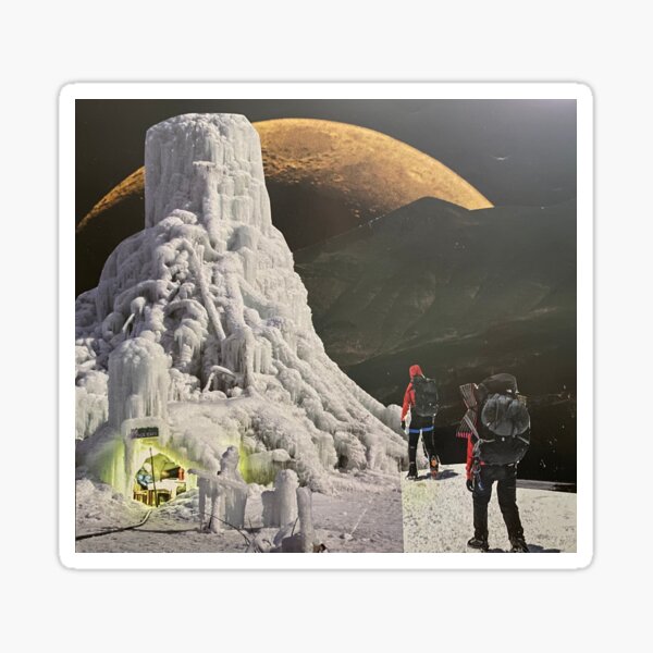 "Igloo" Sticker for Sale by MrsBeanArt | Redbubble