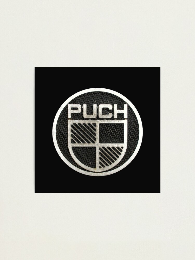 "Puch logo badge" Photographic Print for Sale by xelix2000 | Redbubble