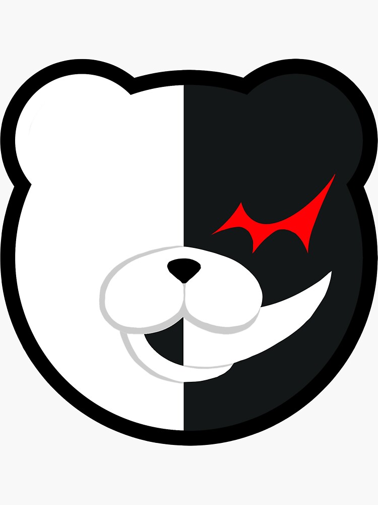"Monokuma Smash Ultimate Fan-made Stock Icon" Sticker for Sale by ...