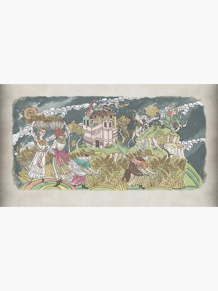 "Fire Emblem Horsebow Moon Mural" Sticker for Sale by ChannexMogar ...