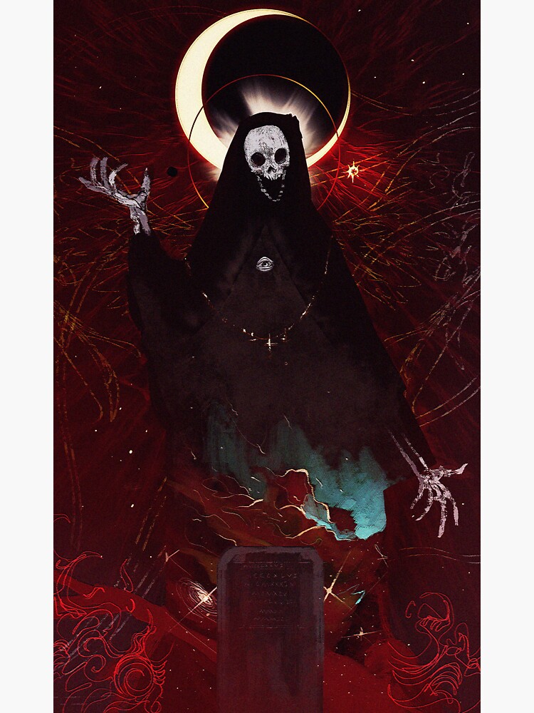 "Azrael Angel " Sticker for Sale by Felipe Peixoto | Redbubble