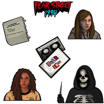 "Fear Street " Sticker for Sale by KylaJeanHall | Redbubble