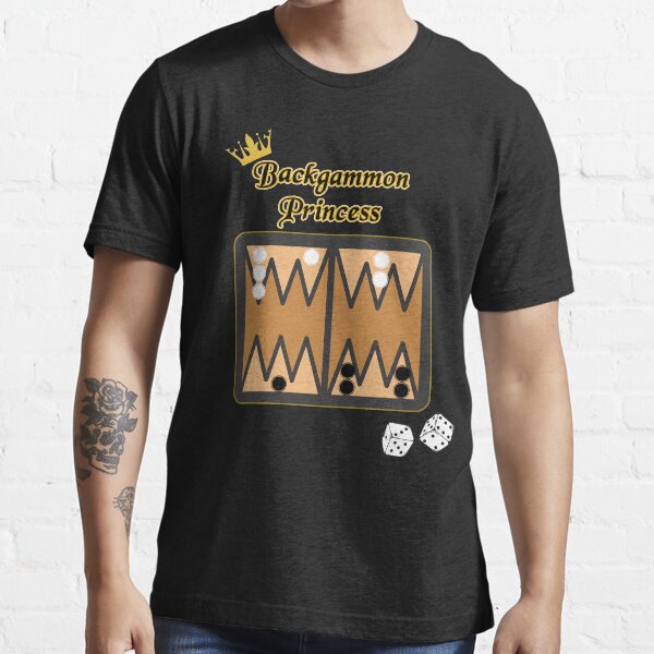 "Backgammon Princess with A Golden crown" T-shirt for Sale by sebaie ...