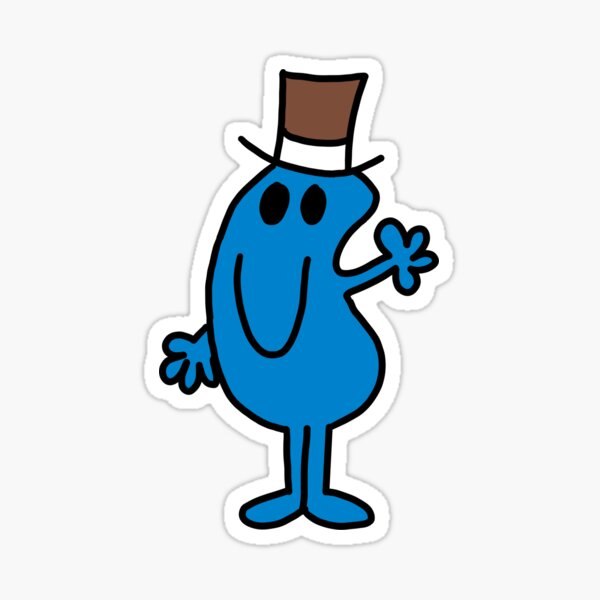 "Mr busy " Sticker for Sale by ellenugget | Redbubble