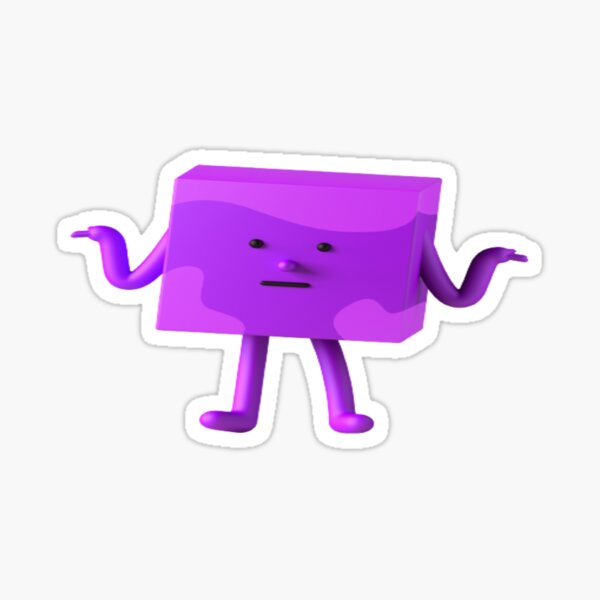 "Purple Box design" Sticker for Sale by Artimenow | Redbubble
