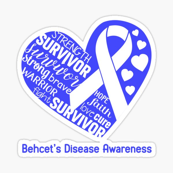 "Behcet's Disease Heart Support Behcet's Disease Warrior Fighting ...