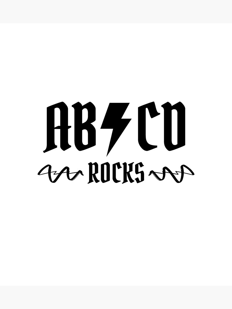 "ABCD Rock - Back to School - Ready to crush Kindergarten" Poster by ...