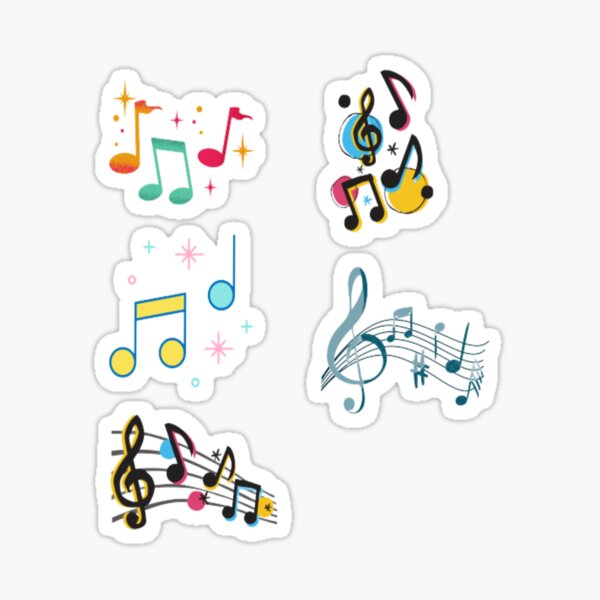 "Music sticker pack" Sticker by RedMinute | Redbubble