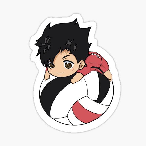 "Haikyuu Kuroo Sticker" Sticker by jiaminmin | Redbubble