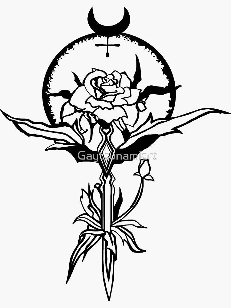 "Resident Evil Village lady Dimitrescu daughters symbol " Sticker for ...