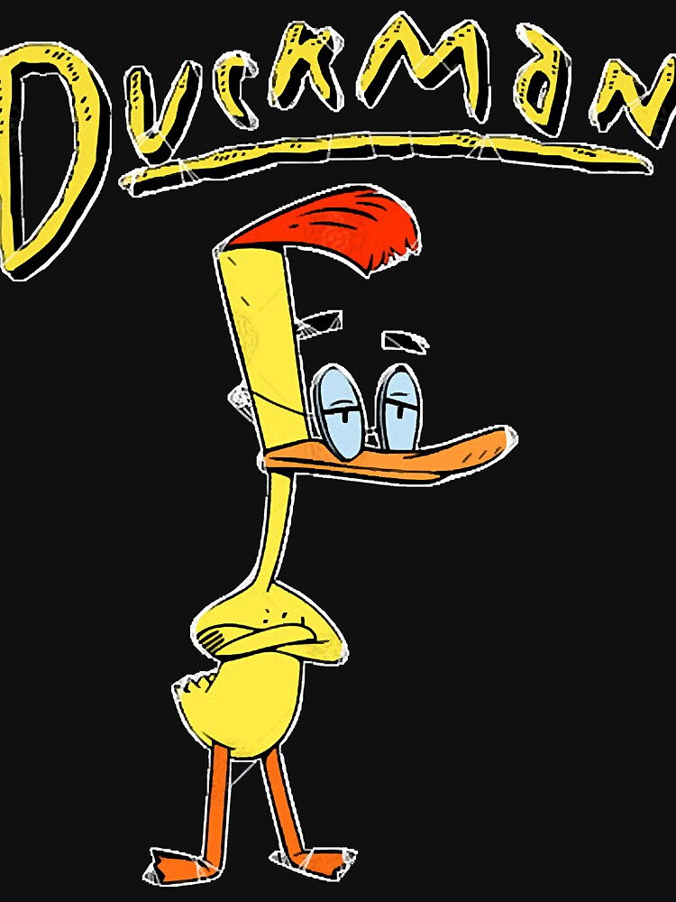 "Duckman " T-shirt for Sale by Jaelen2000 | Redbubble | 90s t-shirts ...