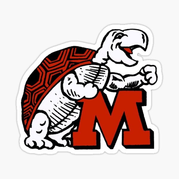"Old UMD Large " Sticker for Sale by college stickers | Redbubble