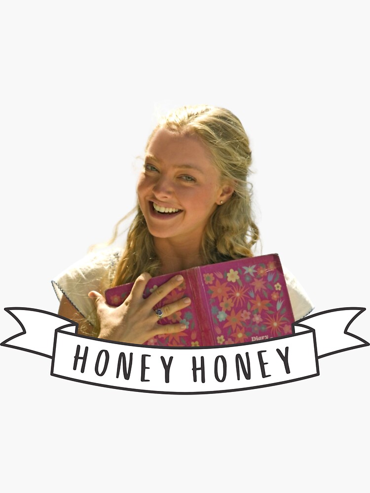"Honey Honey Amanda Seyfried" Sticker for Sale by inspiredtiger | Redbubble